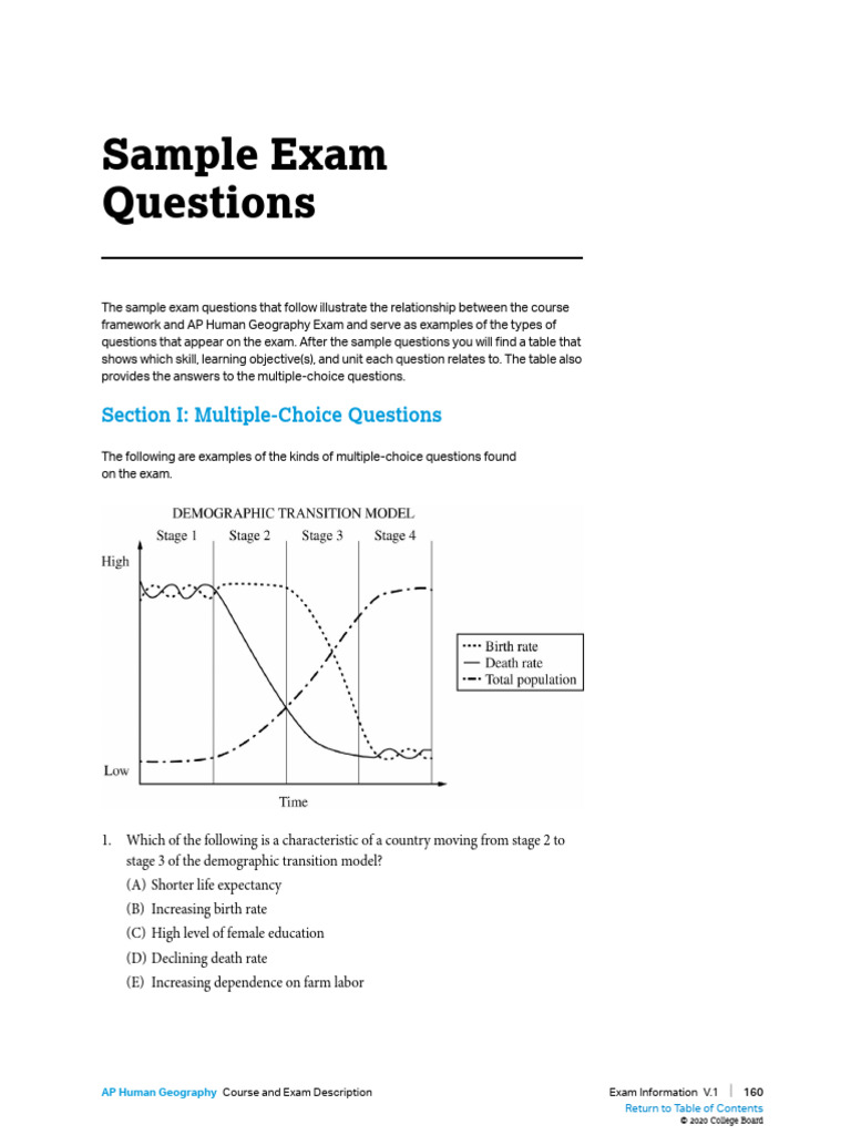APHG Exam Description Practice | PDF | Pollution | Air Pollution