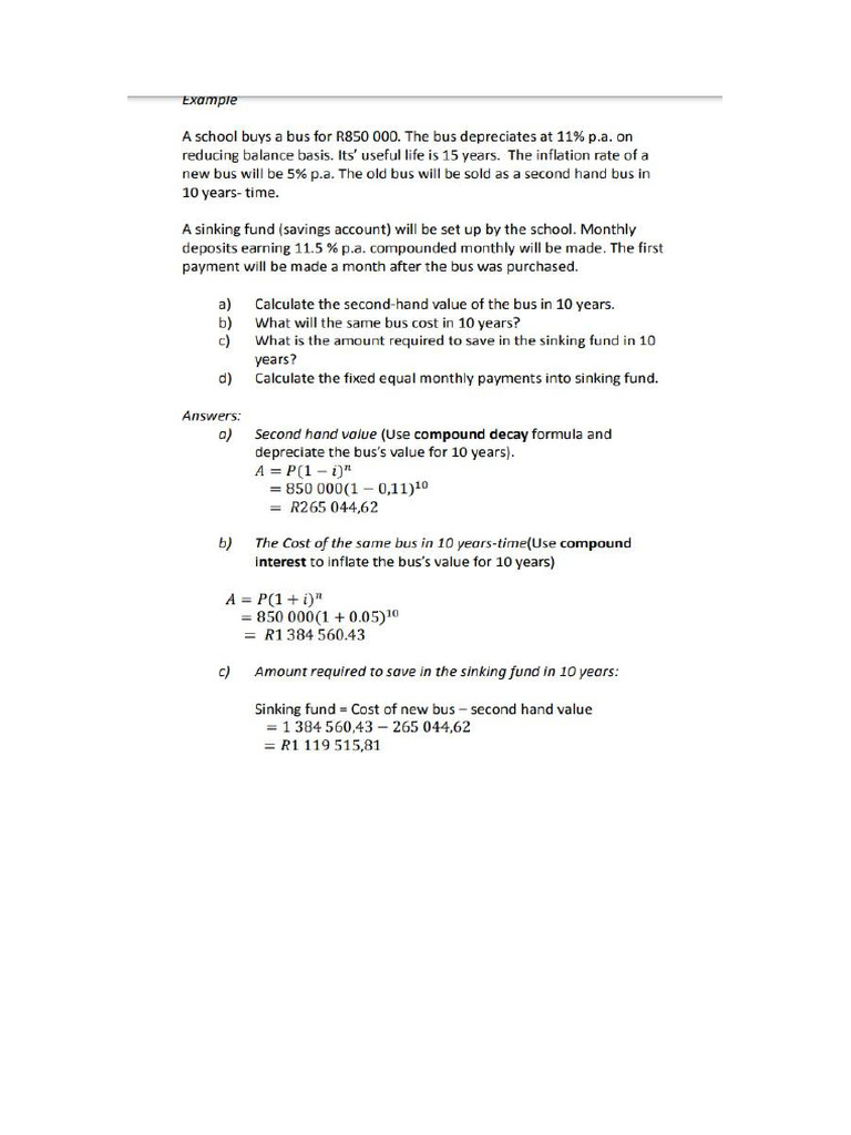 Annuities Financial Maths | PDF