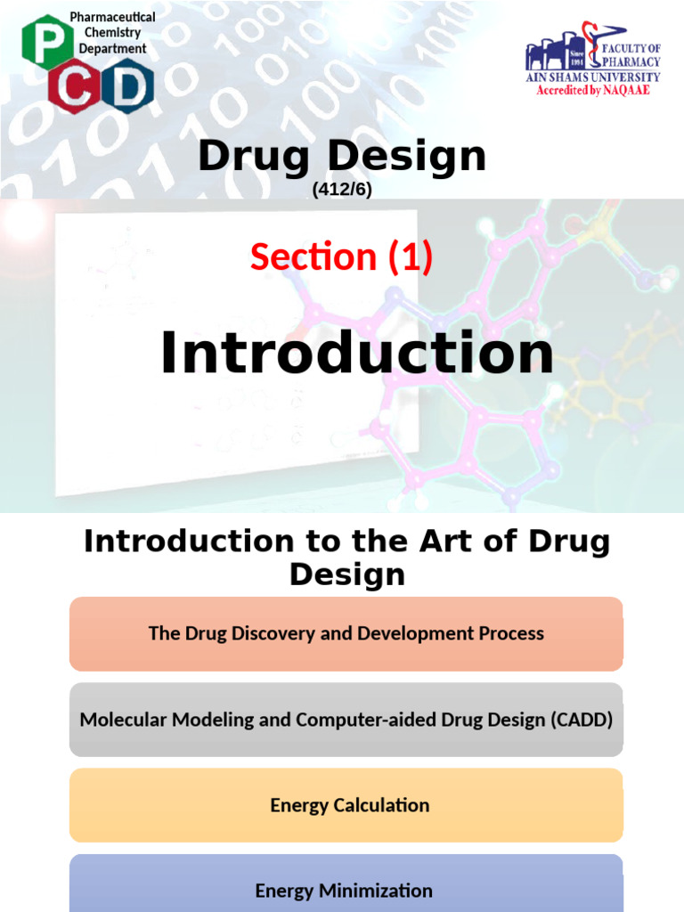 Lec1 intro and simulation | PDF | Drug Design | Molecules