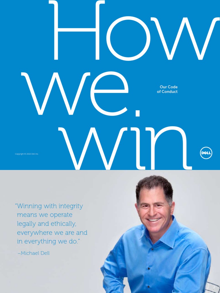 Dell Code of Conduct External | PDF | Career & Growth | Business