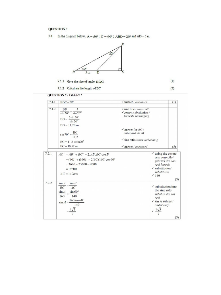 Soliutions of Tri | PDF