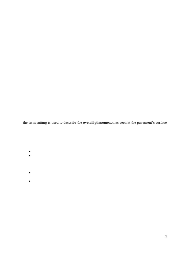 Yaningqiao Prediction Of Rutting On Flexible Pavements V12 Pdf Deformation Engineering