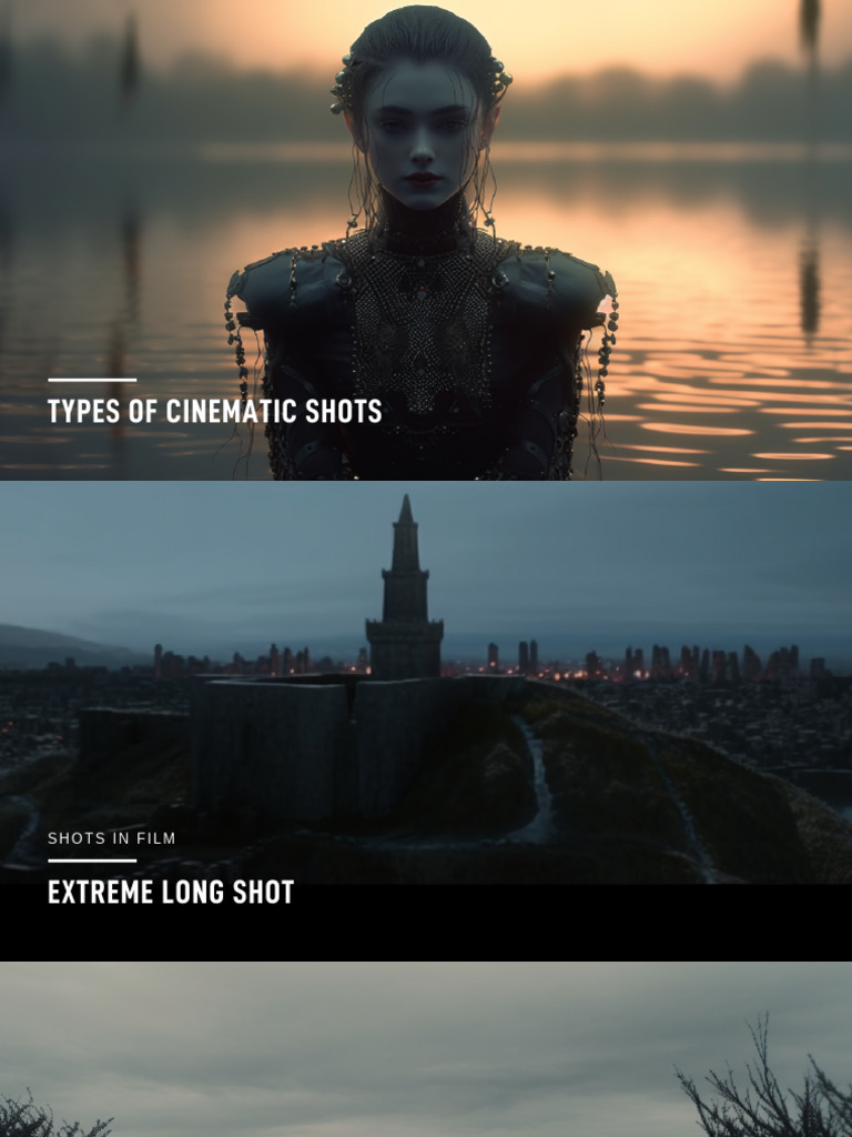 Types of Cinematic Shots Explained | PDF