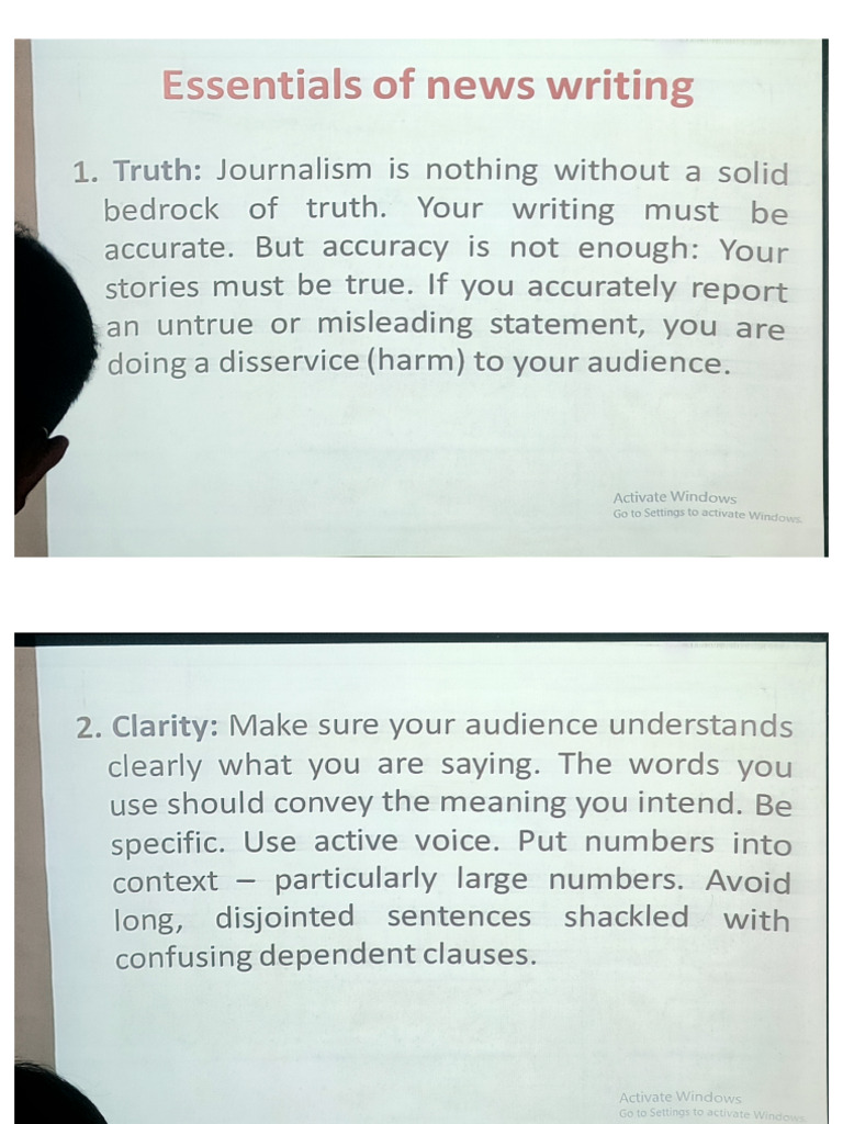 Sec Ii, News Writing and Reporting | PDF