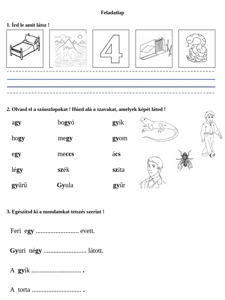 Feladatlap gy utan... | PDF