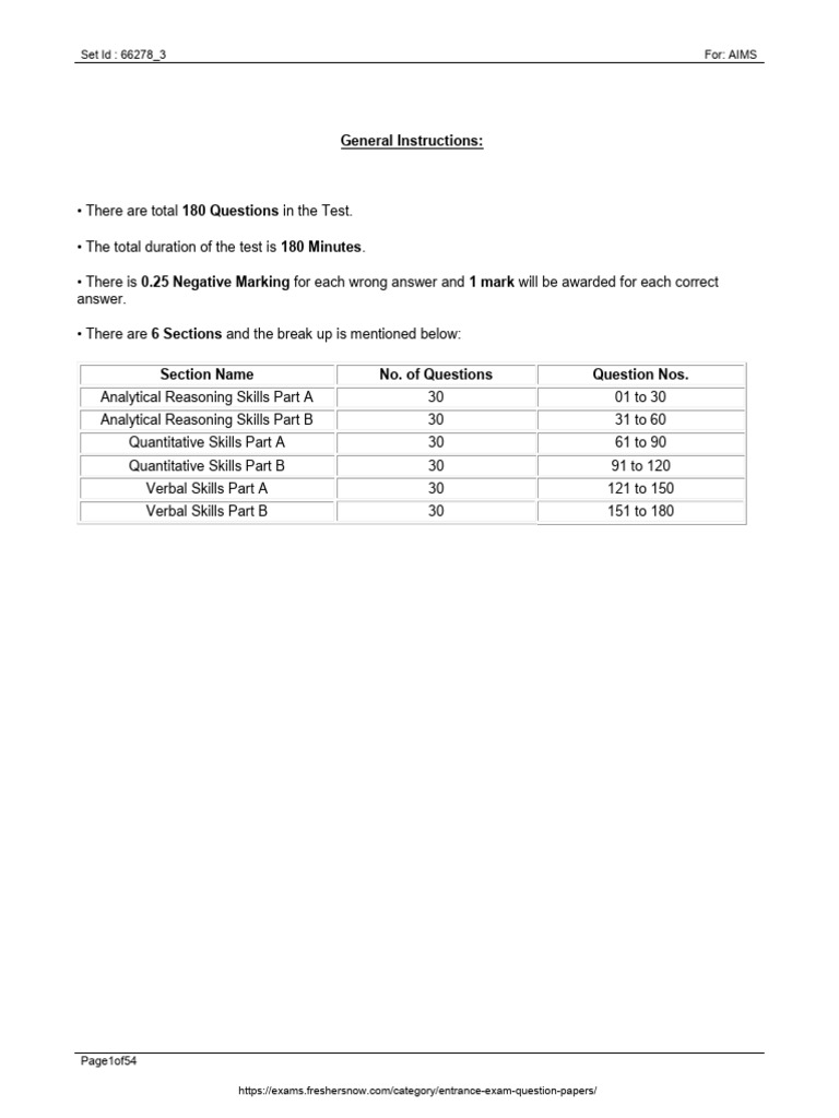 ATMA Exam Previous Year Question Paper | PDF | Percentage | Libraries