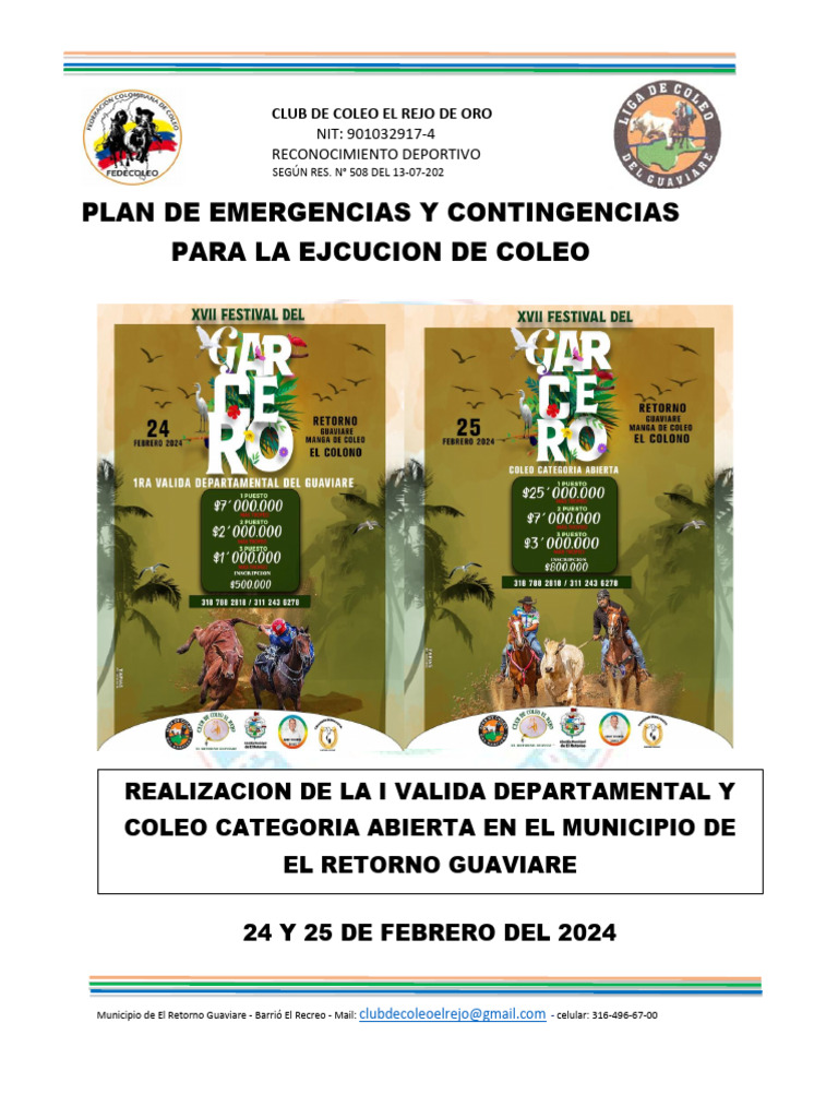 Pec Coleo 2024 Ok | PDF | Seguridad y salud ocupacional | Valores