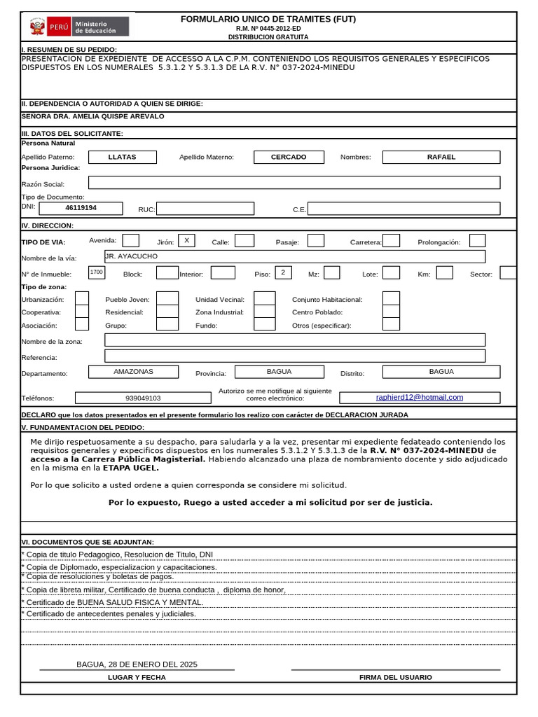 Fut Editable 2024 | PDF