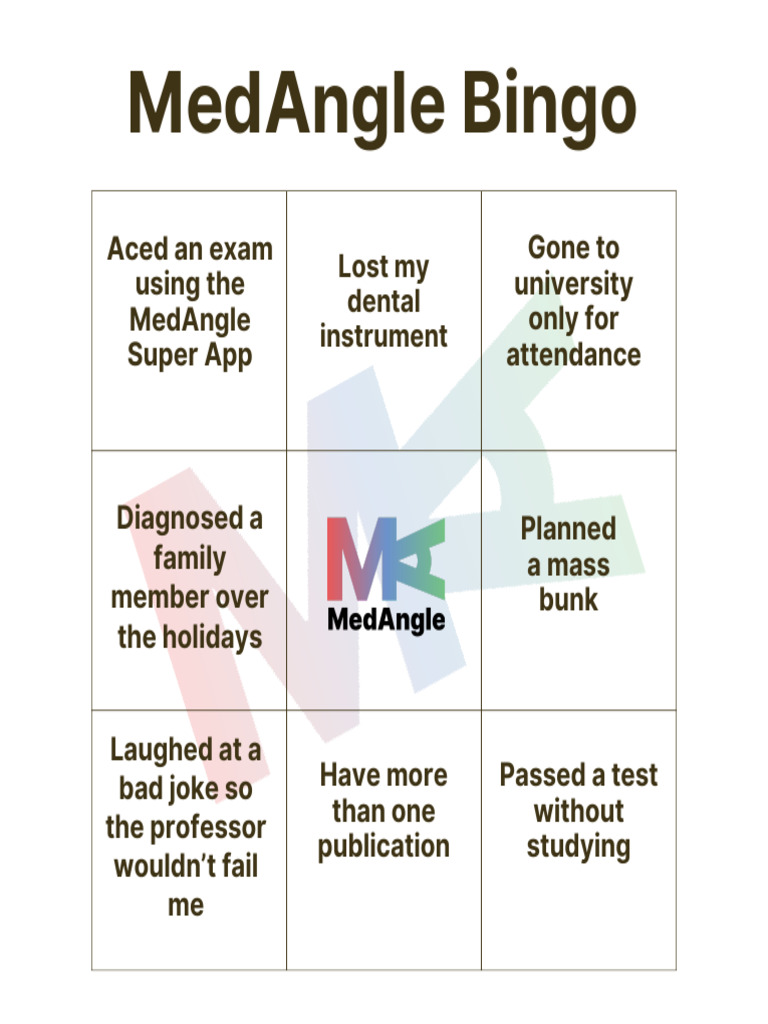 MedAngle Bingo | PDF