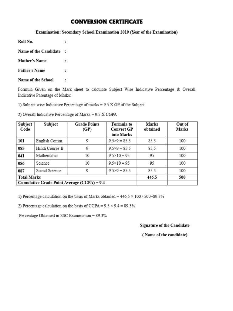 CGPA Conversion CertificatePDF 250213 014603 | PDF