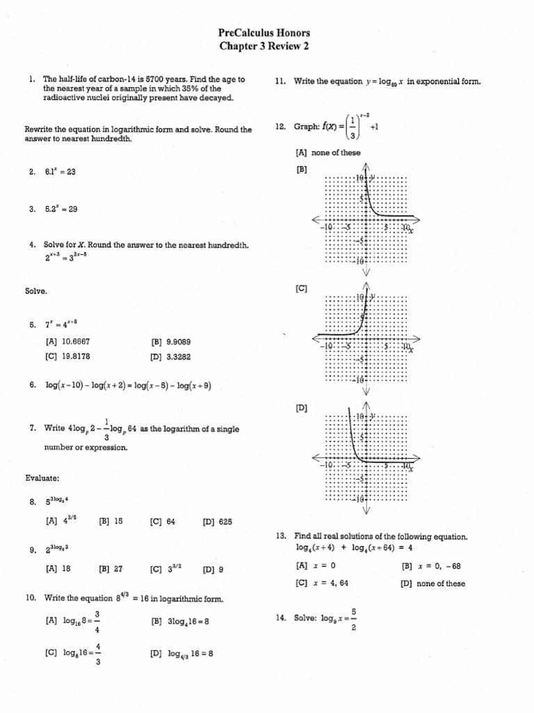 Chapter 7 Review | PDF