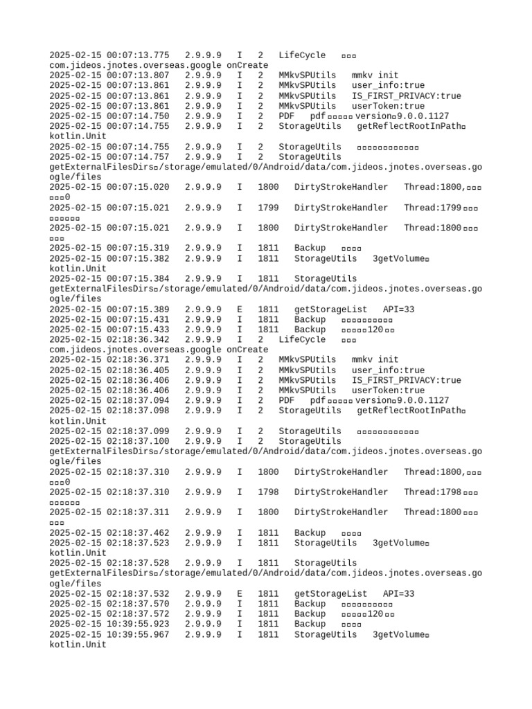 2025-02-15 78529107 Log | PDF
