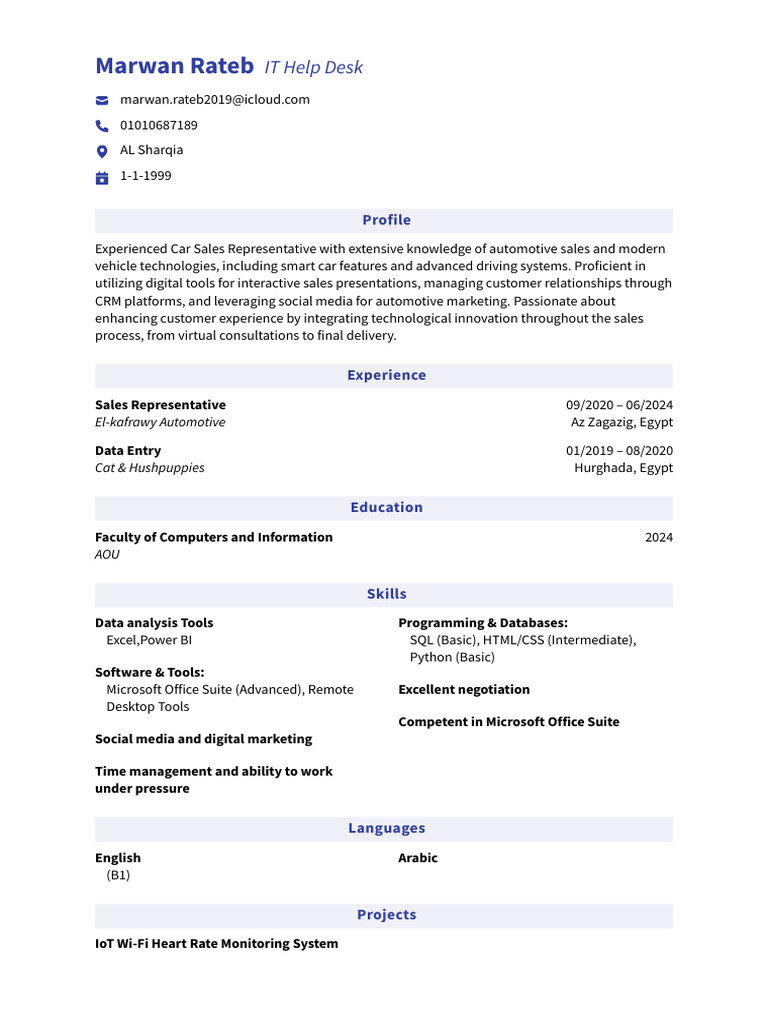 Marwan Rateb FlowCV Resume 20250215 | PDF