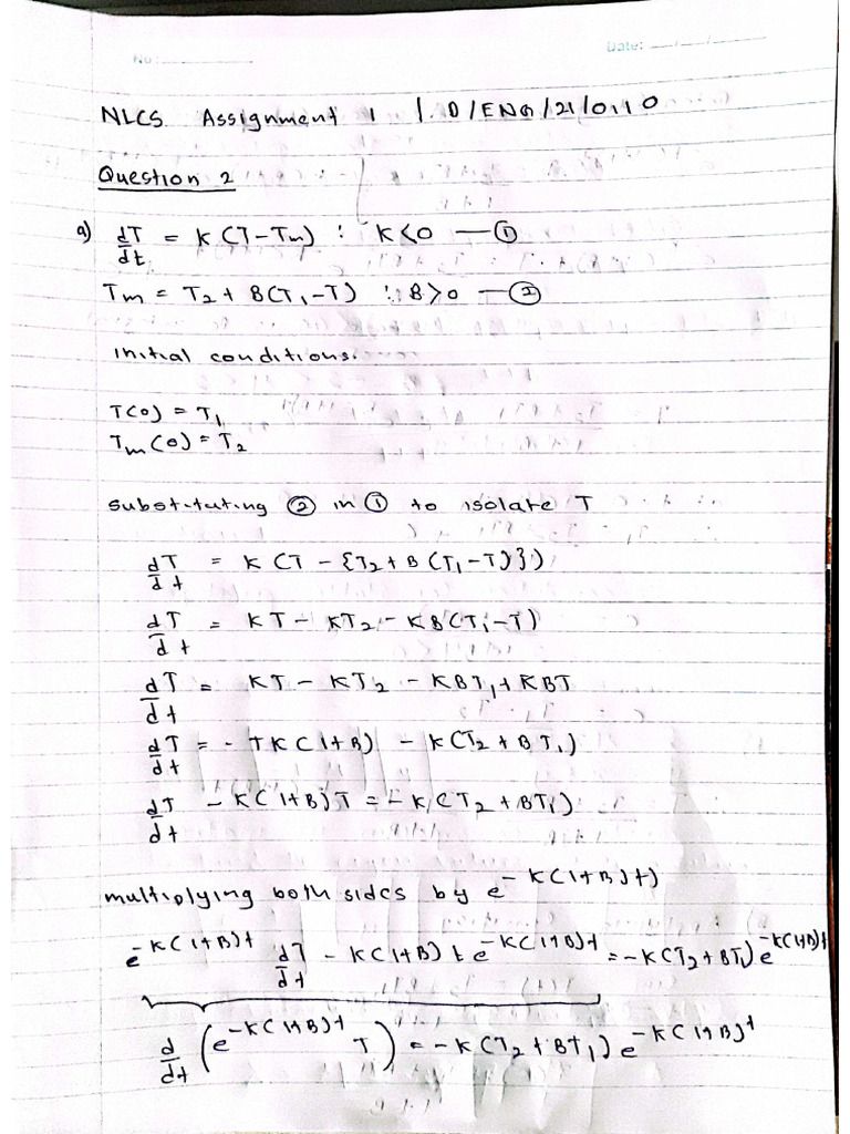 NLCS Assignment 1 (DENG210110) | PDF