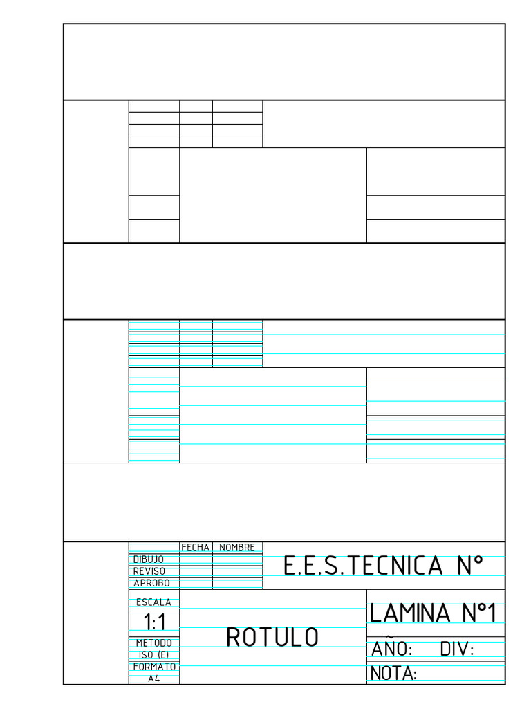 Lamina 1 Rotulo | PDF