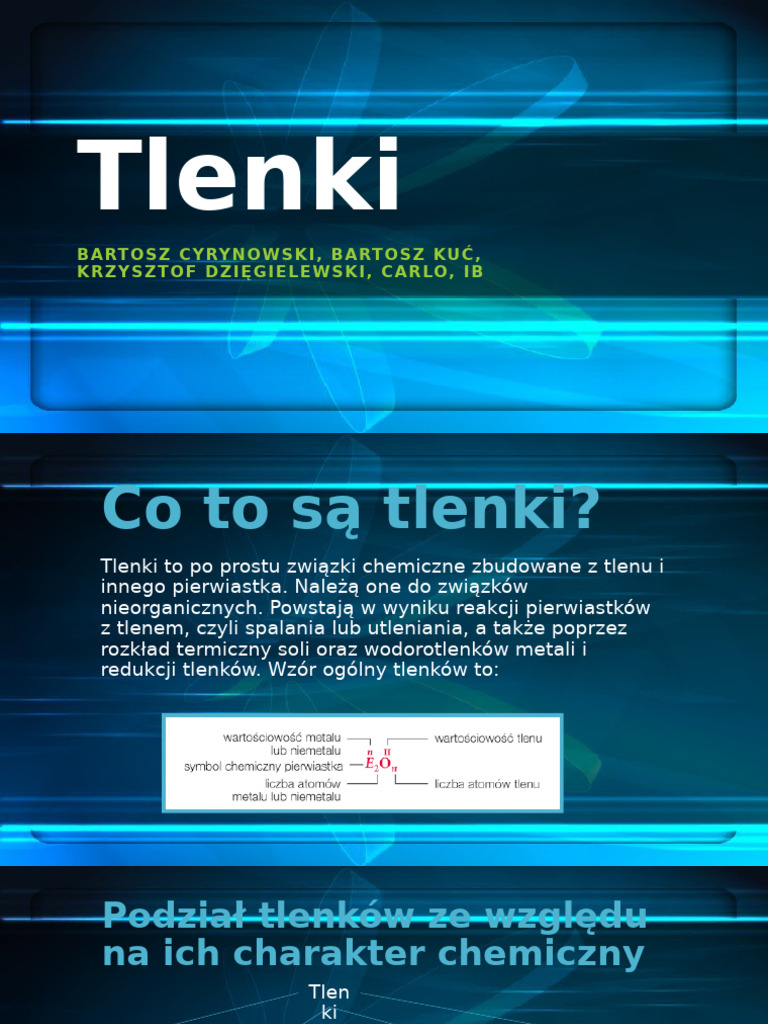 Tlenki | PDF