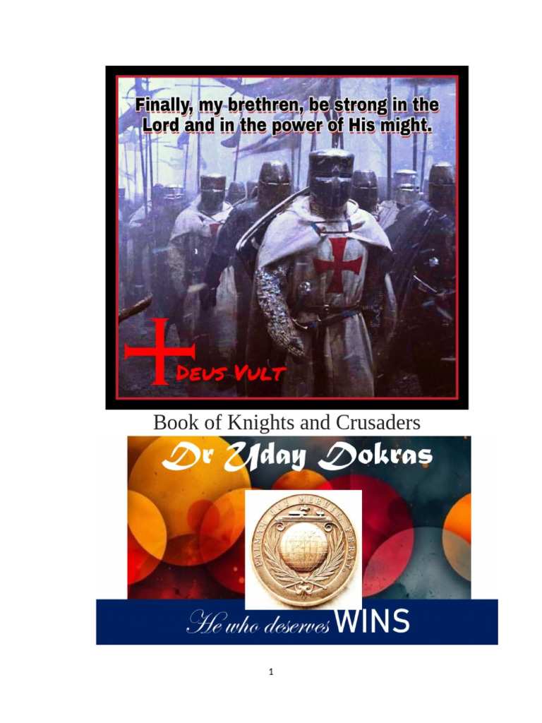 Book of Knights and Crusaders | PDF | Holy Grail | Crusades