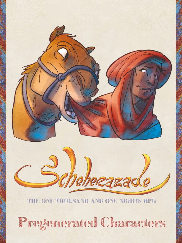 Scheherazade_Character_Sheets_mk1 | PDF