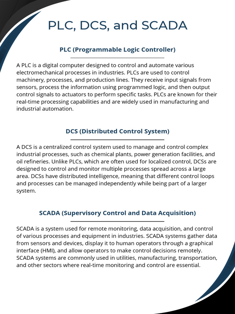 PLC- DCS- and SCADA | PDF