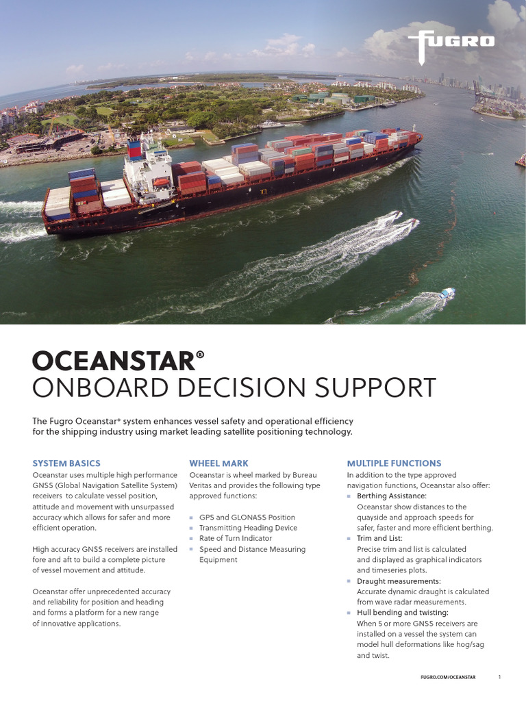 Oceanstar - Onboard Decision Support | PDF | Global Positioning System ...