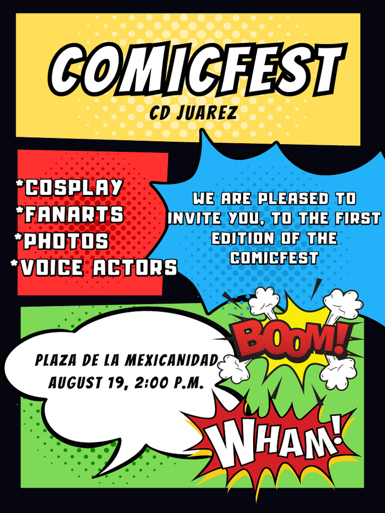 First ComicFest in CD Juarez | PDF