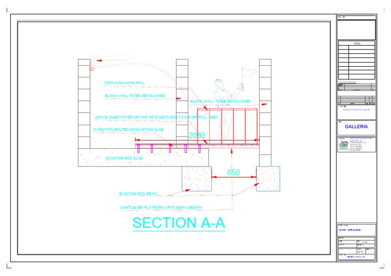 33.Design Drawing the Platform-layout1 | PDF