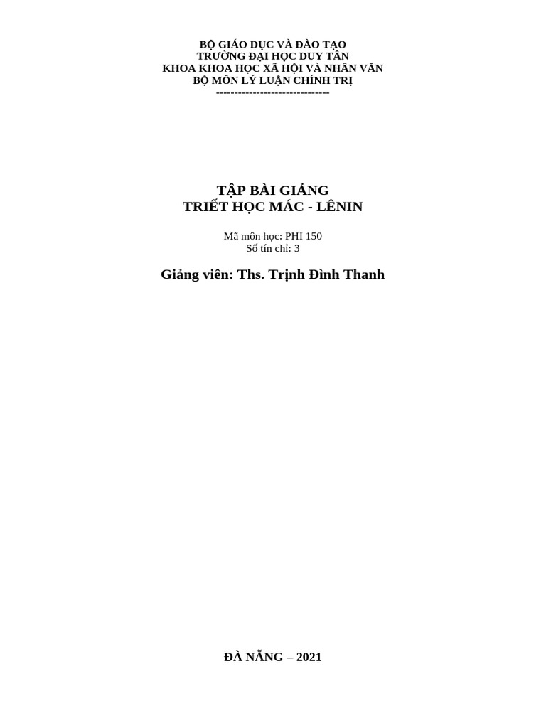 Phi 150 Bg Thanhtd 041121.Doc | PDF