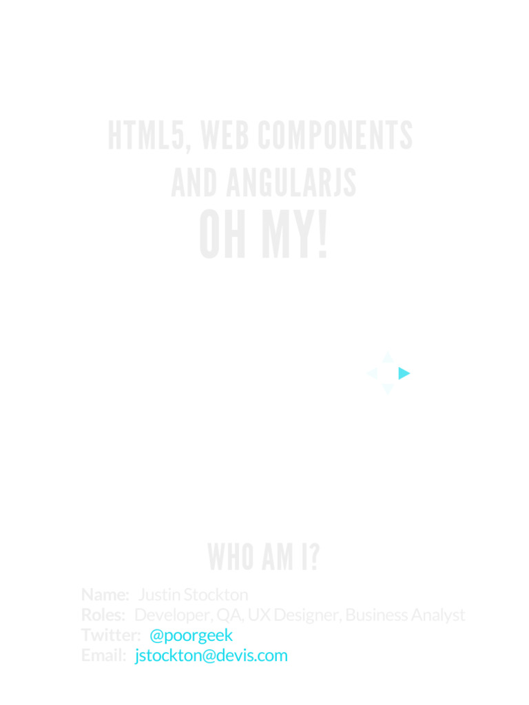 HTML5 Web Components and AngularJS OH MY1 | PDF | Html5 | World Wide Web