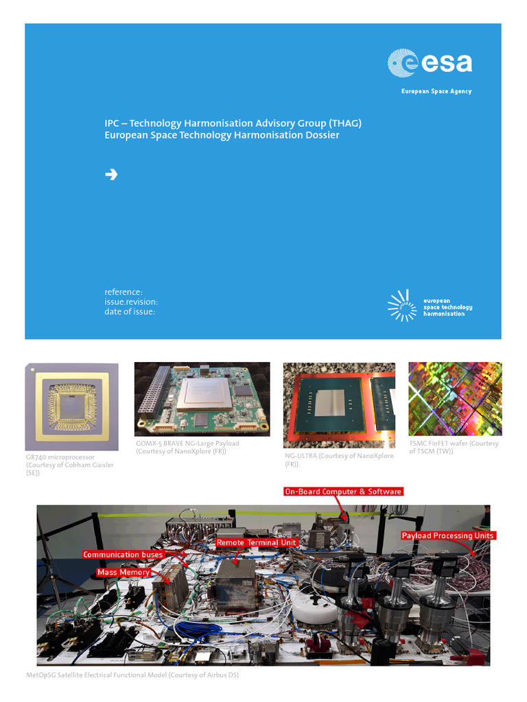 2021.1_On-Board Computers, Data Handling Systems and Microelectronics_THD_v5.2 | PDF | Field ...