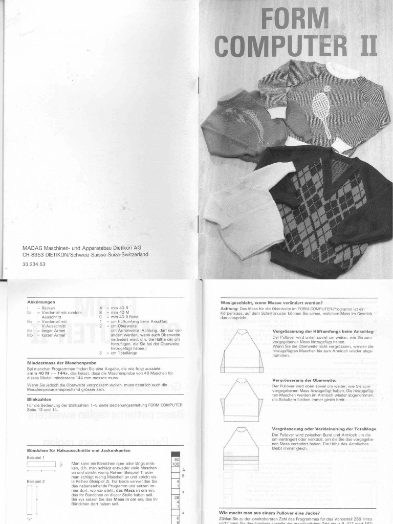 Passap Form Computerii Patterns | PDF