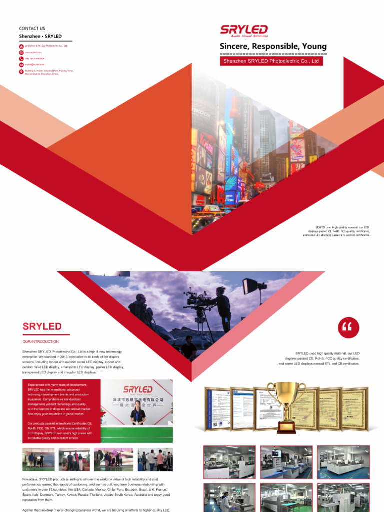 SRYLED Cataloge | PDF