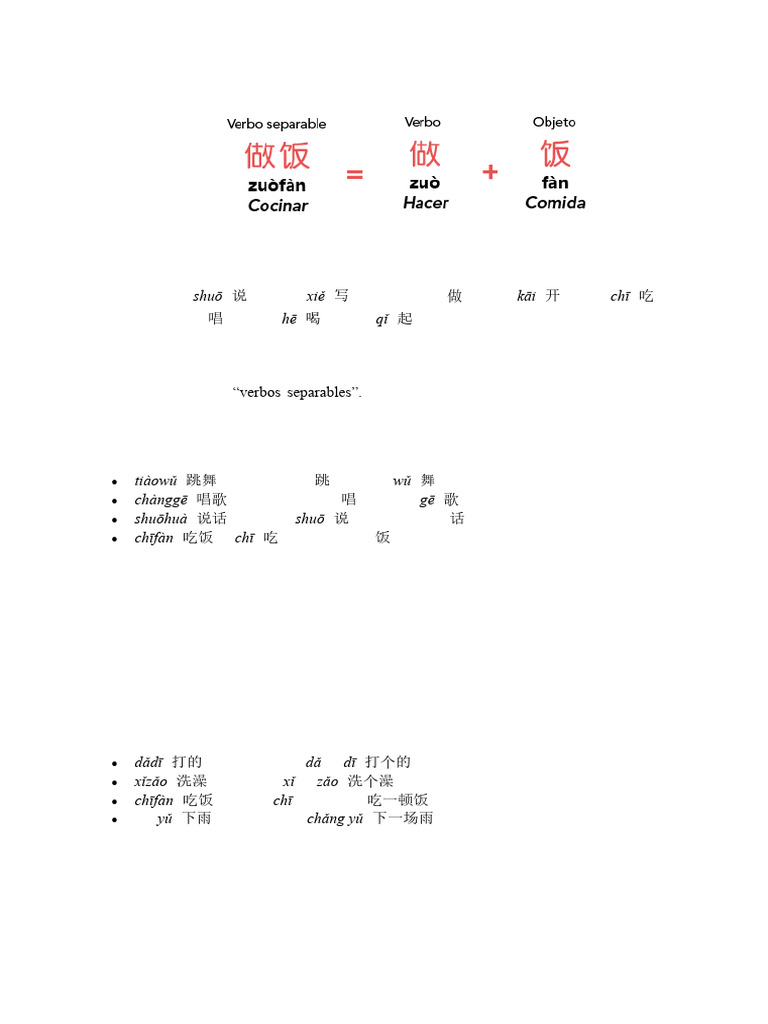 Verbos Compuestos | PDF | Unidades Semánticas | Relaciones sintácticas