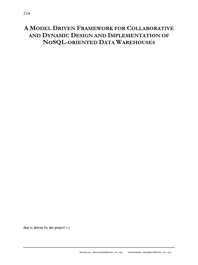 01 | PDF | Data Warehouse | Databases