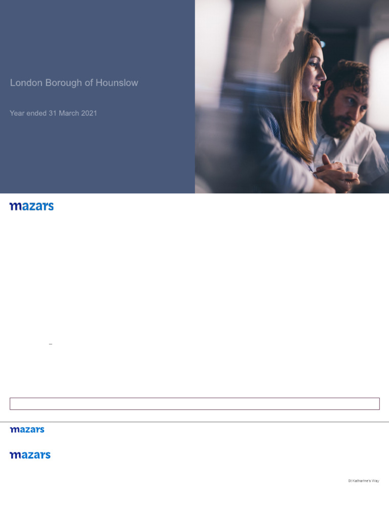 LB Hounslow Mazars Audit Strategy Memorandum | PDF | Audit | Internal ...