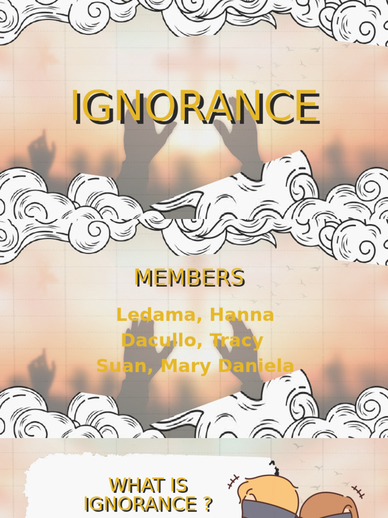 Understanding Types of Ignorance | PDF