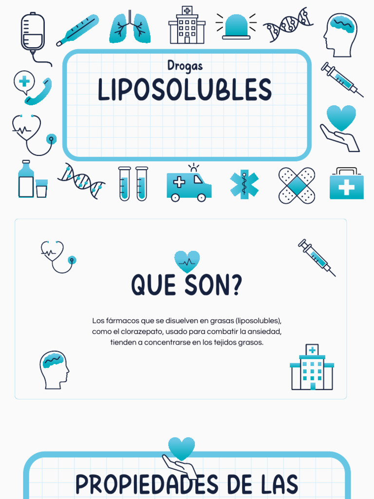 Propiedades y Absorción de Fármacos Liposolubles | PDF | Medicamentos ...