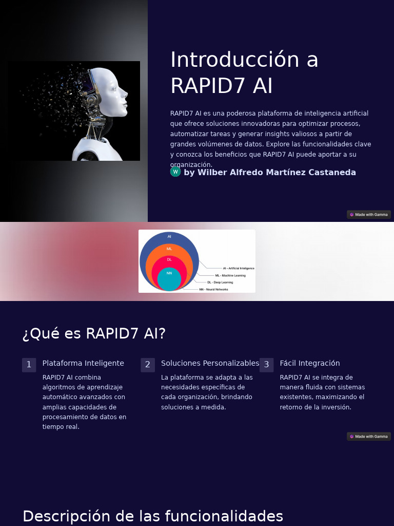 Introduccion a RAPID7 AI | PDF | Inteligencia artificial | Inteligencia (IA) y semántica