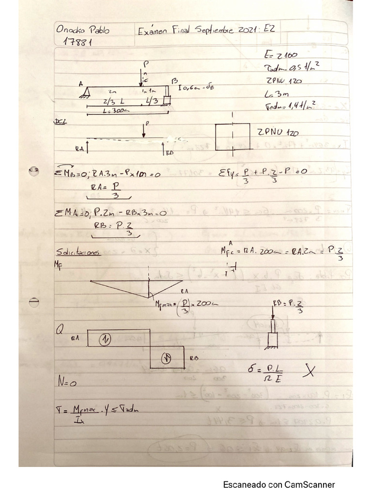 1er Ejerc Onocko Pablo Final Sep | PDF