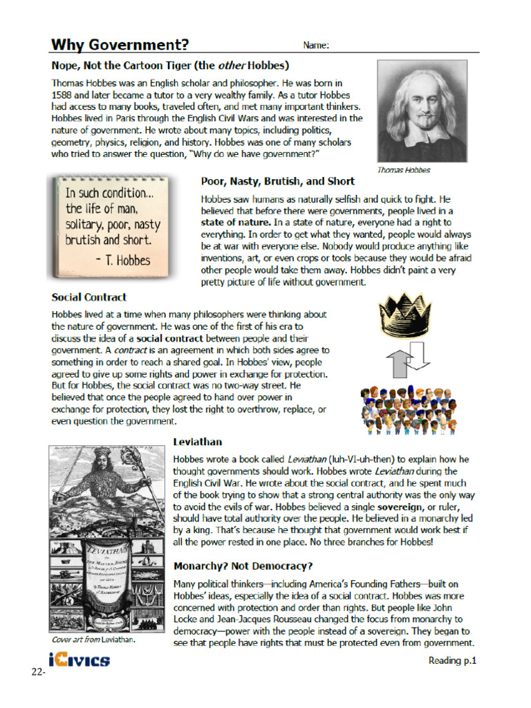 22-2+LESSON (2) | PDF | Age Of Enlightenment | Separation Of Powers