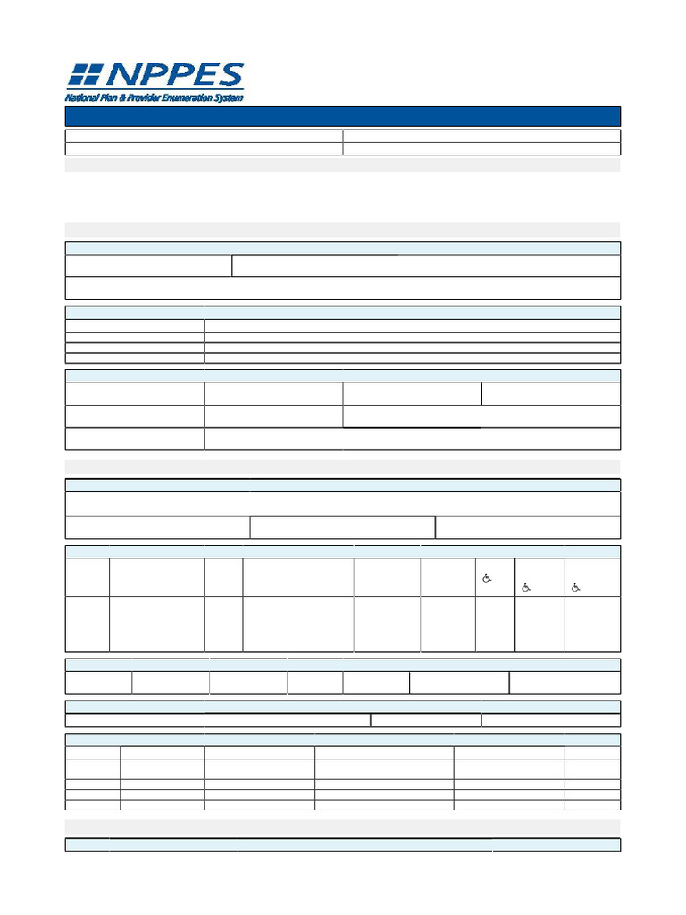NPI Taxonomy Code Update Guide | PDF | Health Care