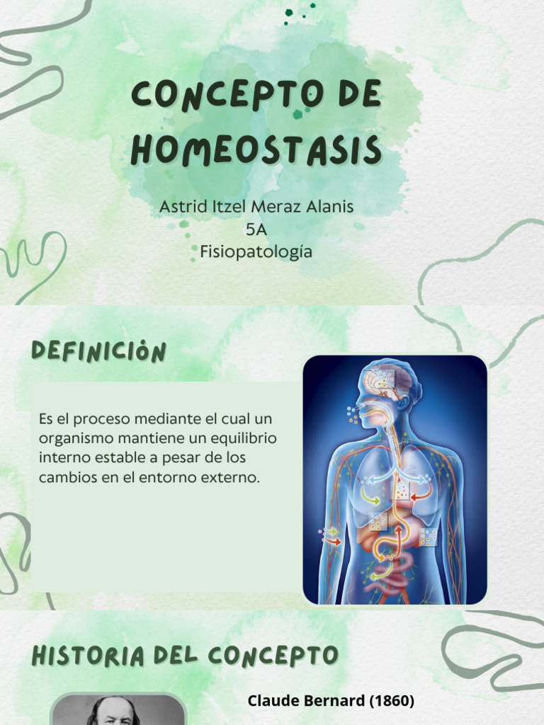 Concepto de Homeostasis 5a | PDF
