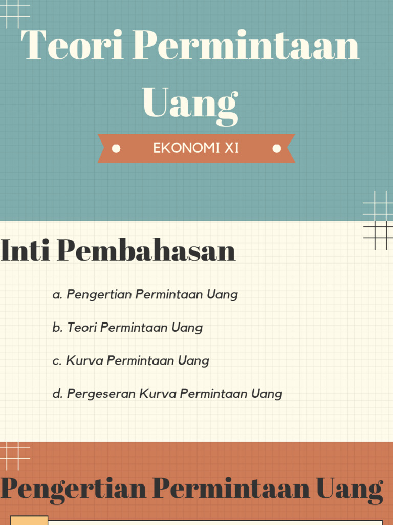 Teori Permintaan Uang | PDF