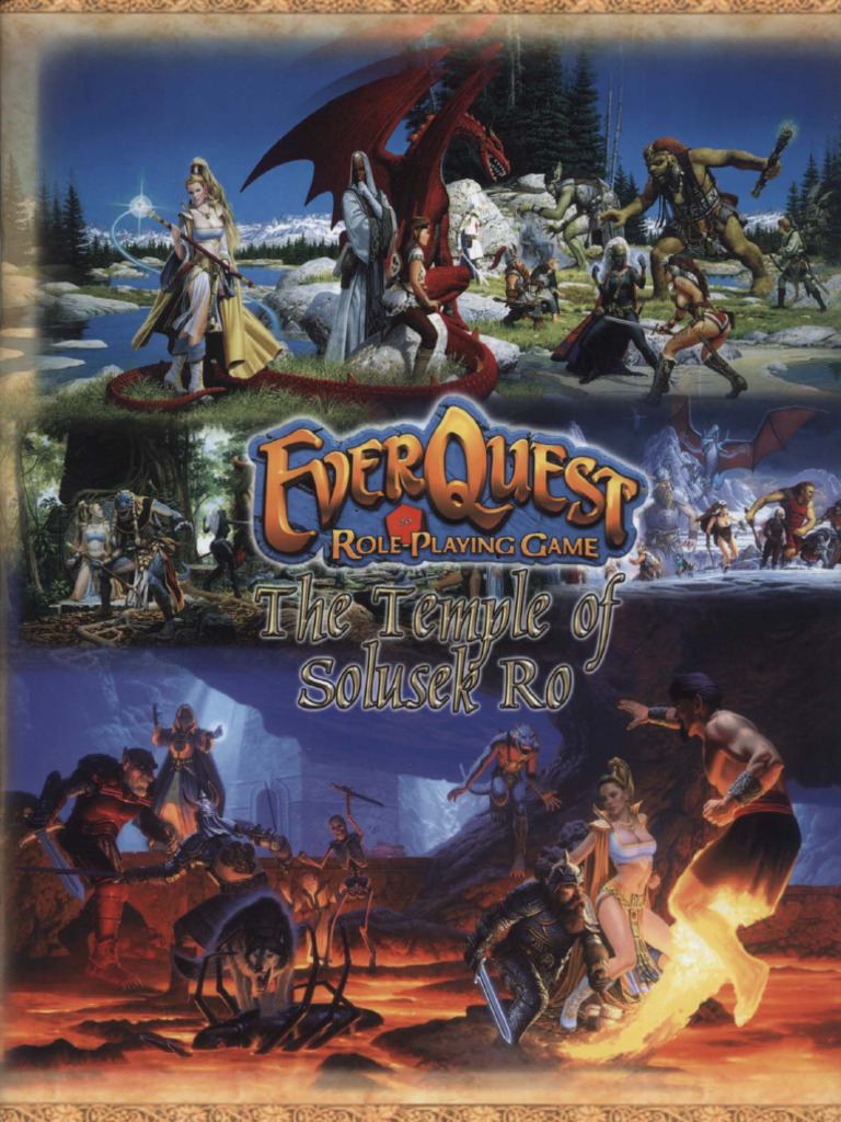 WW16521 Everquest RPG - The Temple of Solusek Ro (2003) | PDF