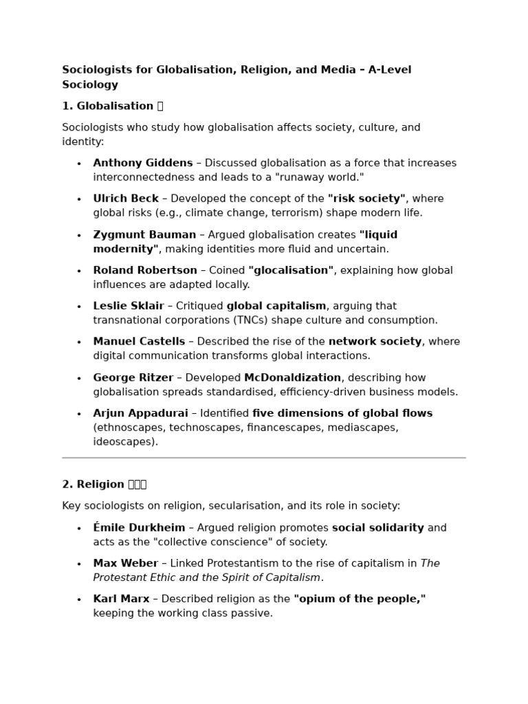paper 4 names | PDF | Sociology | Globalization
