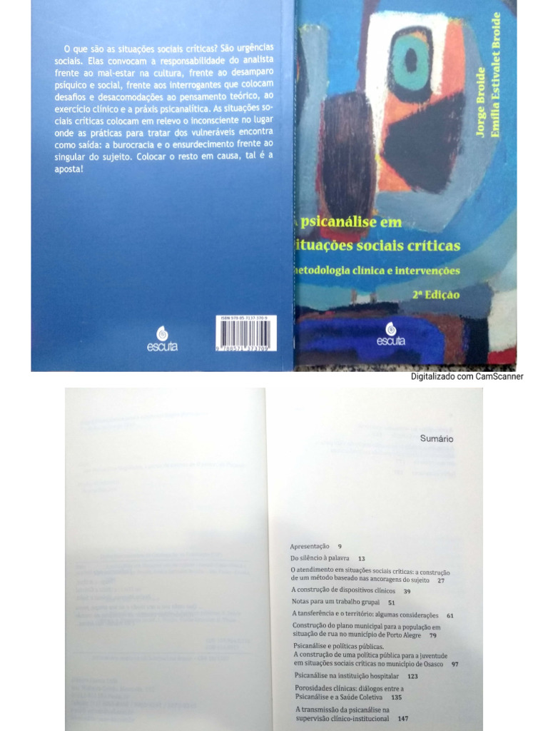Jorge Broide - Emilia S Broide - Psicanalise em Situacoes Sociais ...