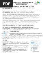 GUIA - Las Partes de La Ventana de Paint | PDF | Juegos y actividades