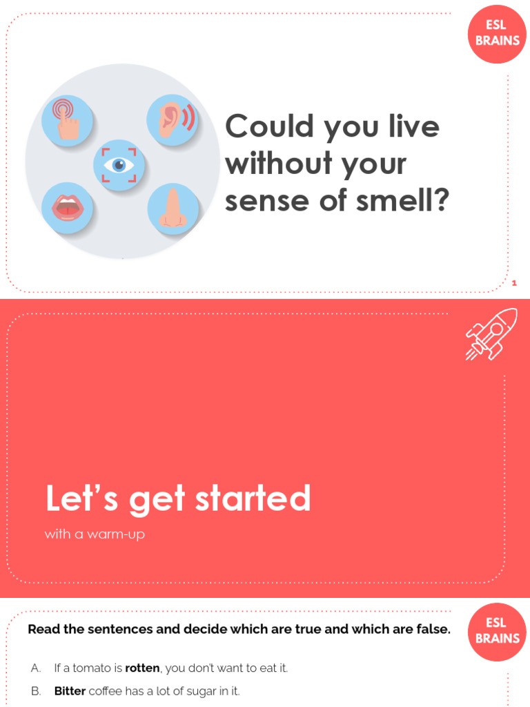Could You Live Without Your Sense of Smell | PDF | Taste