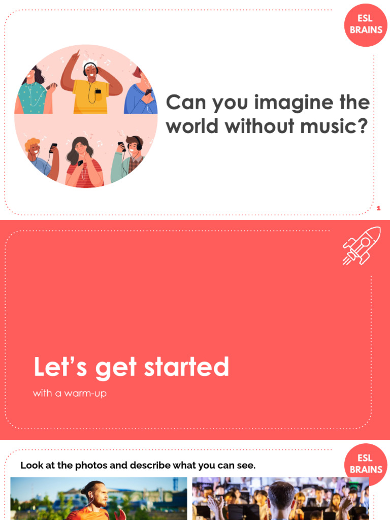 Can You Imagine The World Without Music EV 2 | PDF