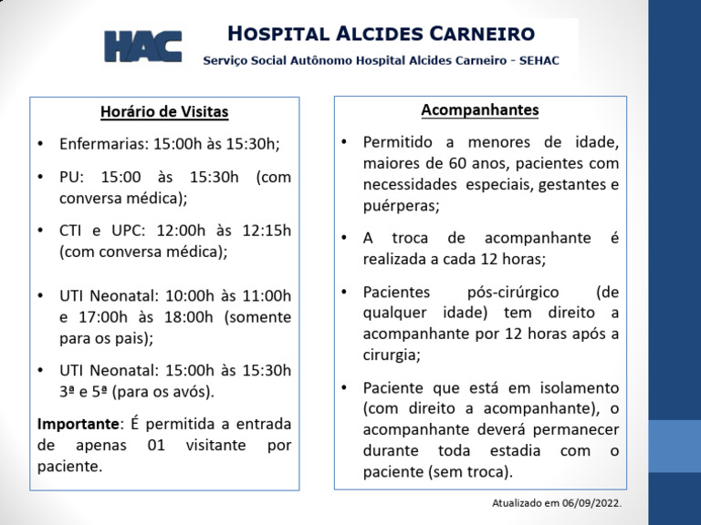 Cartilha HAC 2021 | PDF