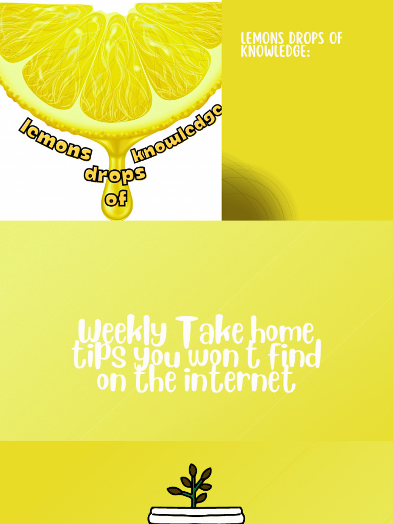 Drops of Knowledge - Presentation | PDF